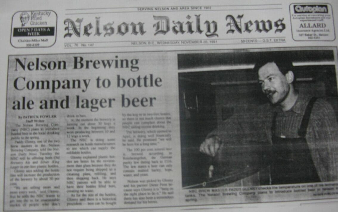 Nelson Brewing: 30 Years of Craft Beer · The BC Ale Trail